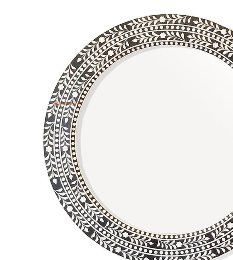 Handmade Bone Inlay Mirror Wall Hanging Mirror Frame Home Decor Gift ...